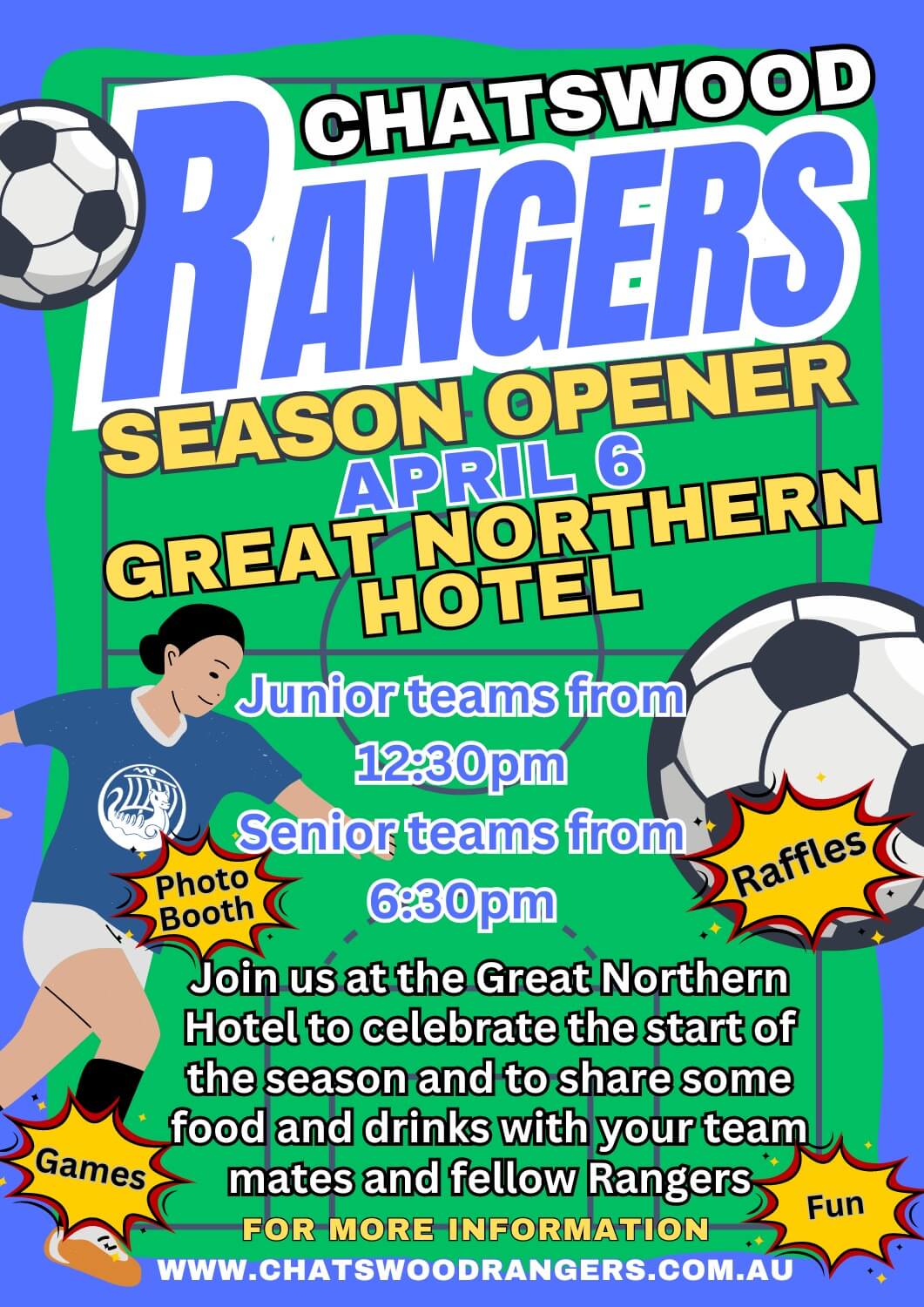 Rangers RAP – 05/04/2024 – Chatswood Rangers Sports Club
